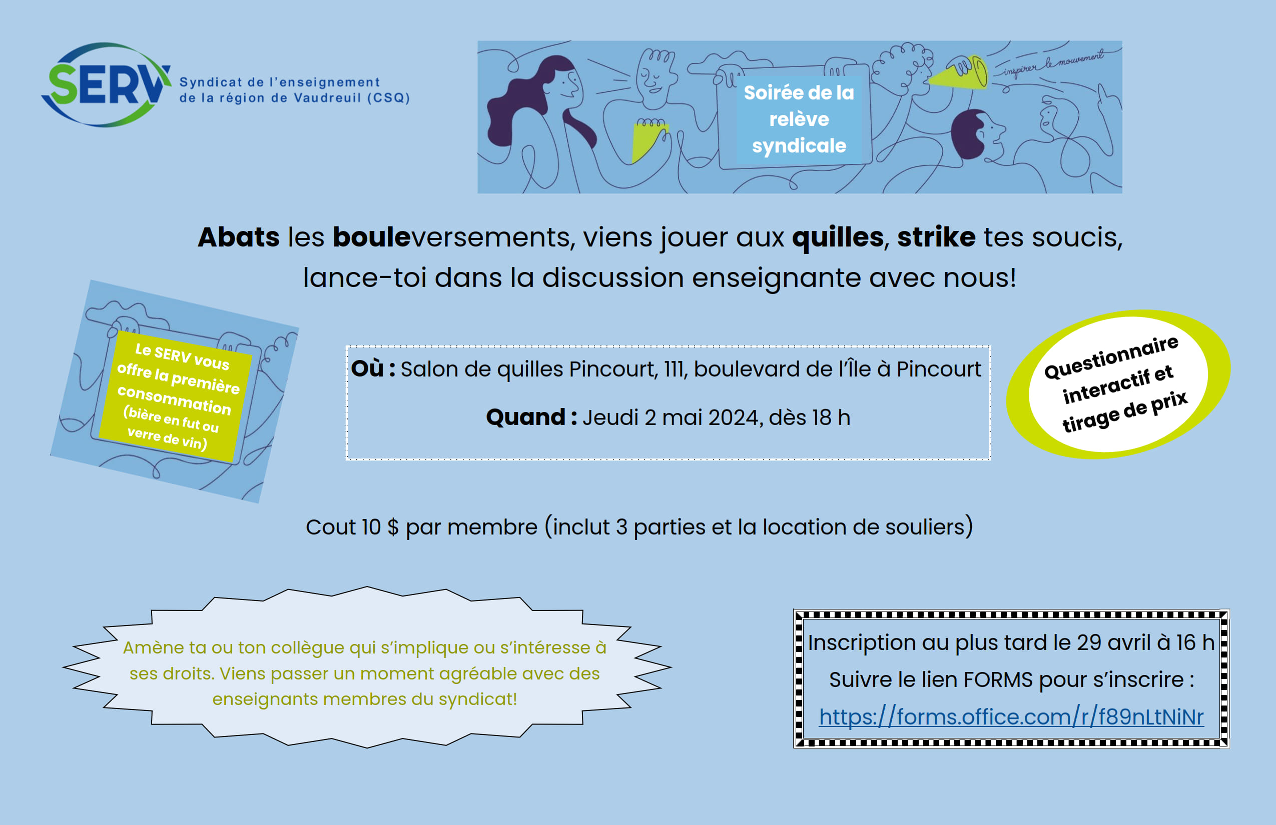 Soirée de la relève syndicale | Syndicat de l'enseignement de la région ... Soirée de la relève syndicale | Syndicat de l'enseignement de la région ...